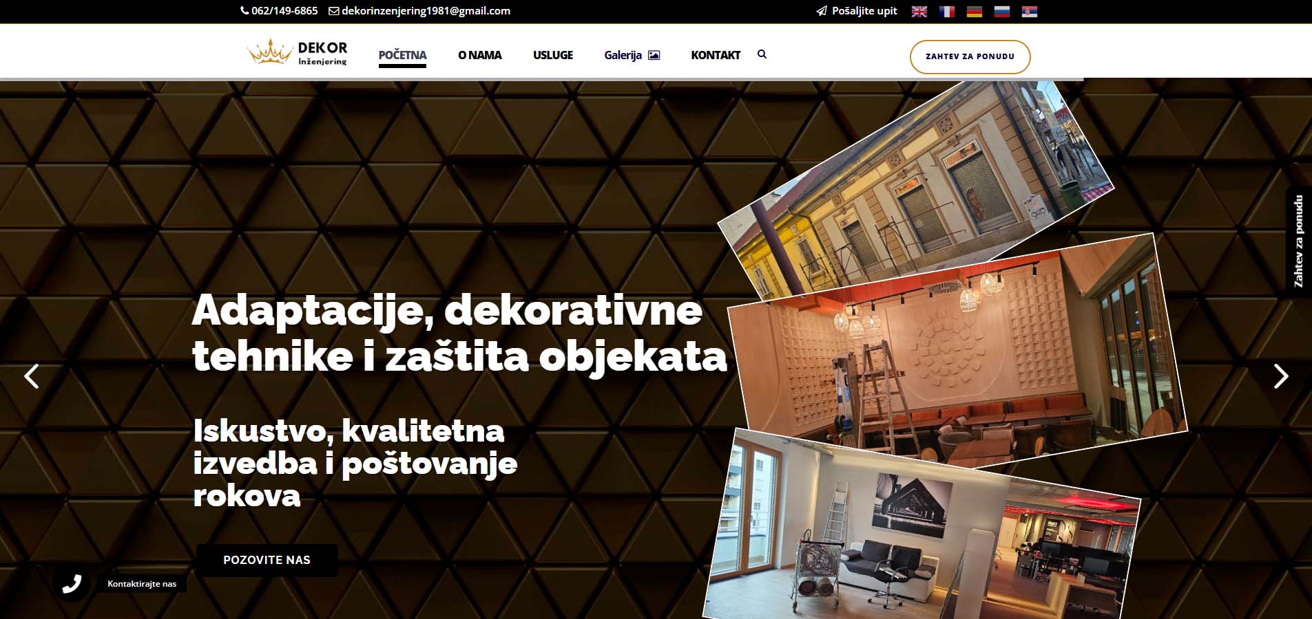DEKOR INŽENJERING – Adaptacije, dekorativne tehnike i antikorozivna ...